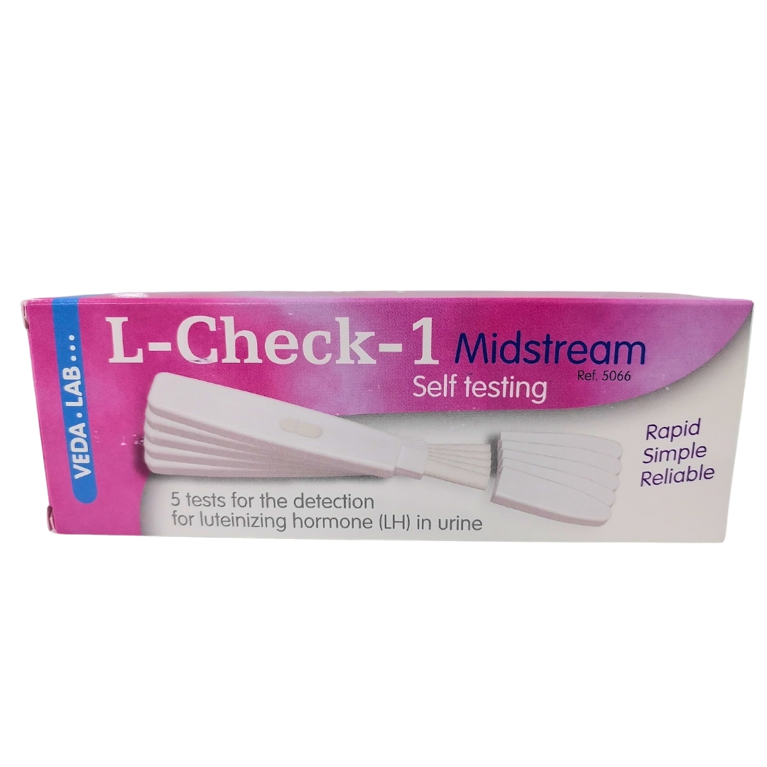 L-check-1 Teste d’ovulation Boite de 5 pieces – LACDP